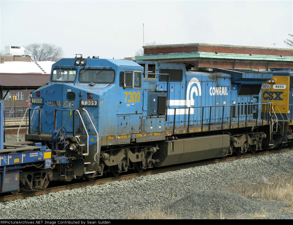 CSXT GE C40-8W 7309